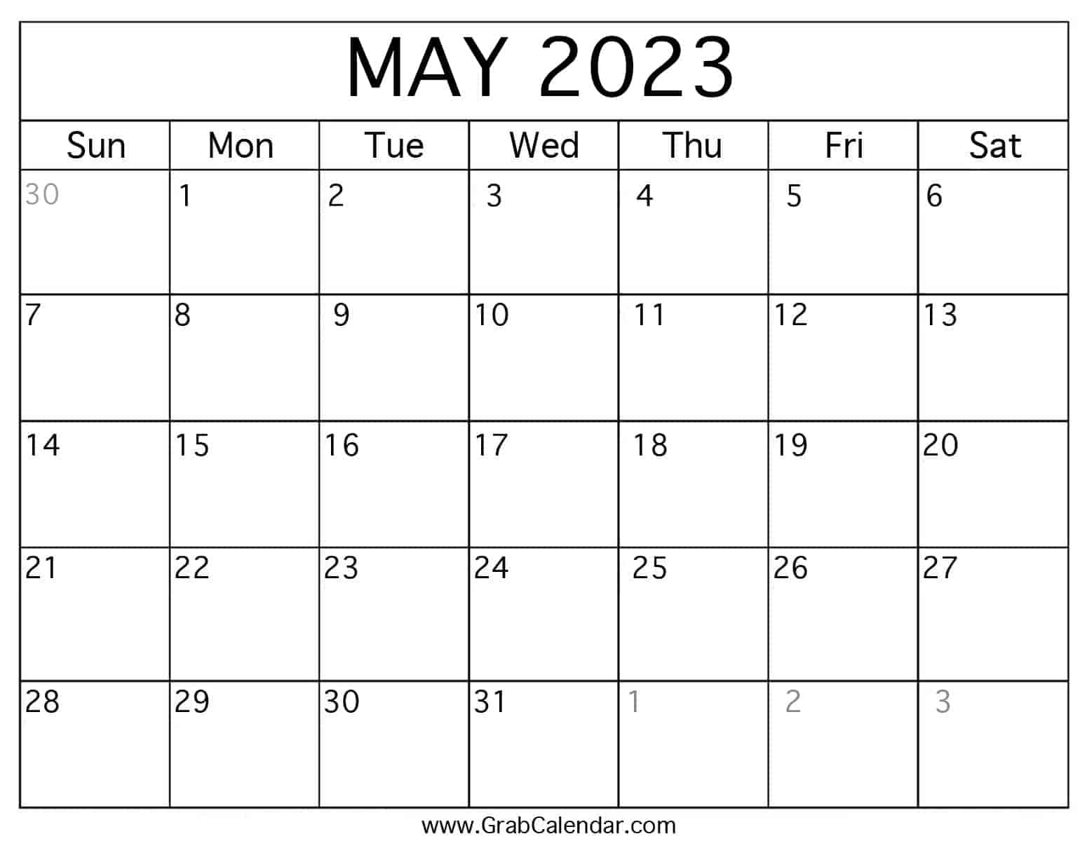Calnedar Printable 2021 To 2023 Month Calendar May Pdf Blank Free Calnedar Printable 2021 To 2023 Month Calendar May Pdf Blank Free